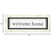 Welcome Home Wood/Glass Sign – Scattered Blessings Gift Shoppe